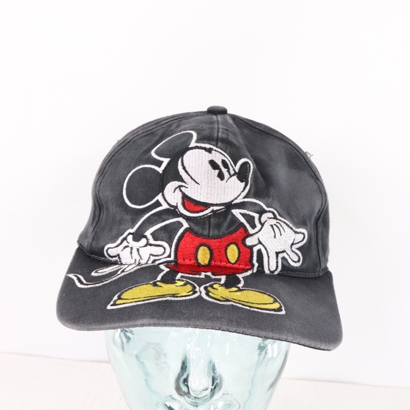 Disney | Accessories | 9s Disney Mickey Mouse Big Logo Snapback Hat ...
